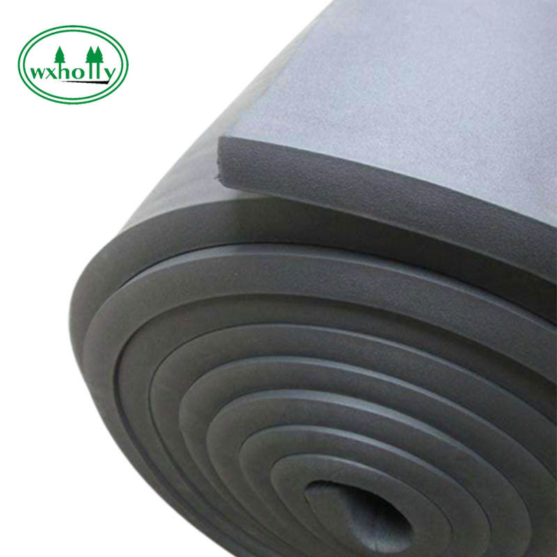 Class 0 40mm Elastomeric Anti Slip Nature Nbr/Pvc heat Insulation Rubber Foam Roll