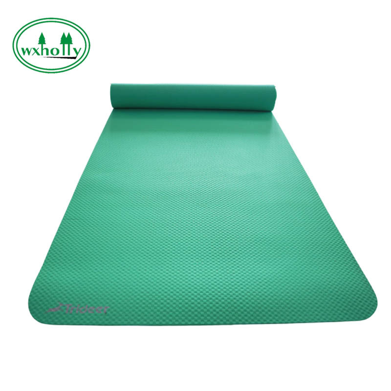 Portable Light Weight 12mm 1.5cm NBR Slip Proof Yoga Mat For Gymnastics