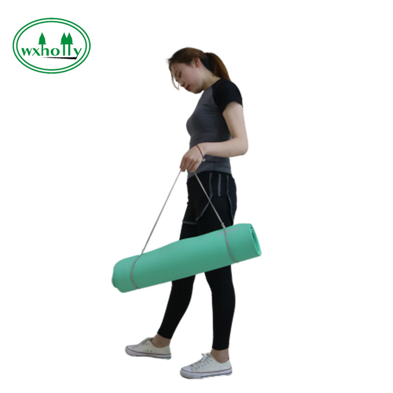 Portable Light Weight 12mm 1.5cm NBR Slip Proof Yoga Mat For Gymnastics