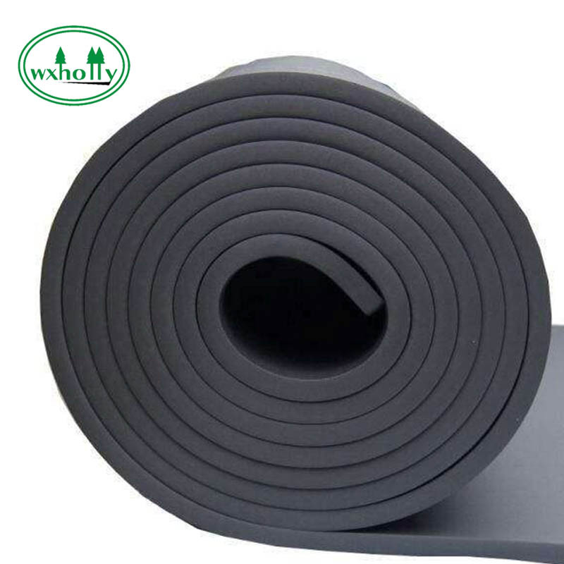 Soft Foam 40mm Non-Toxic PVC NBR Rubber Insulation Roll For Air Duct