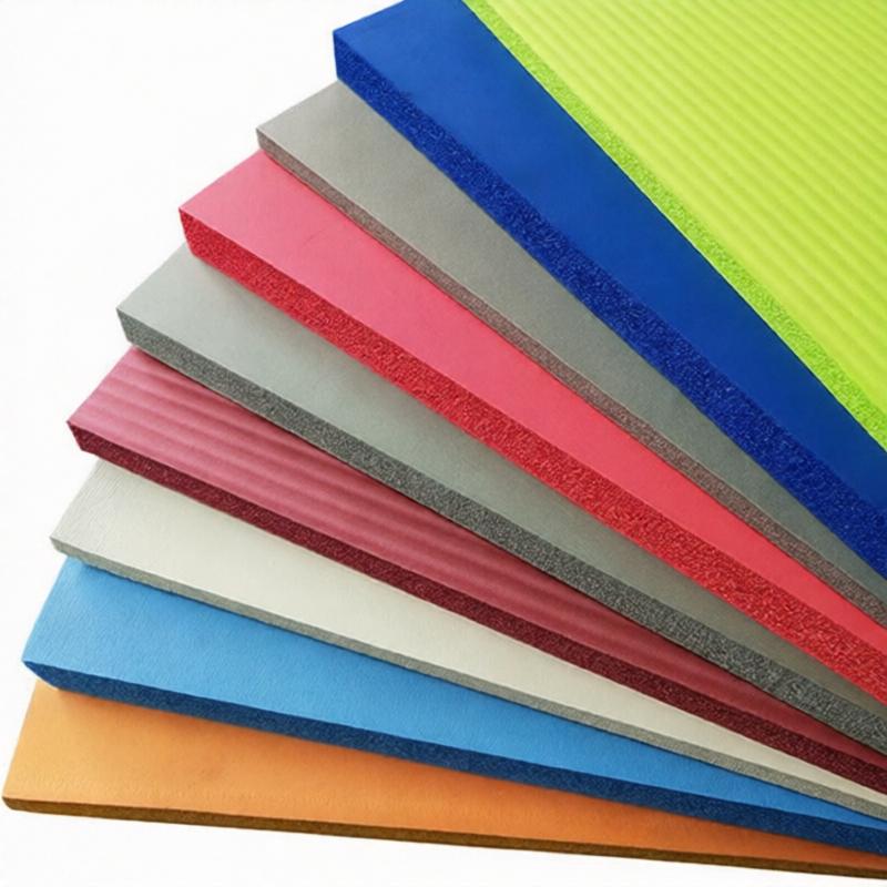 20mm Colorful NBR Rubber Foam Sheet Rolls Class B1 Fireproof